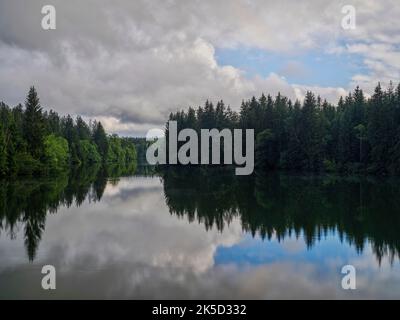 The Lech at the former Hurlach waterfalls Stock Photo - Alamy