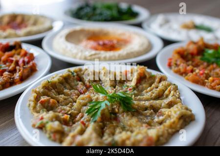Turkish mixed appetizer Stock Photo - Alamy
