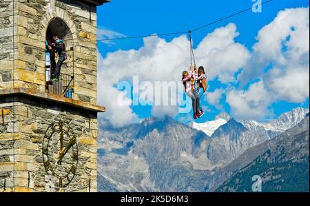 Test of courage at the "Chinderwältfäscht" Children's World Festival ...