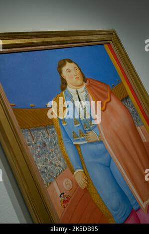 Female bullfighter, Oil on Canvas, 2017. "Fernando Botero, Sensuality ...