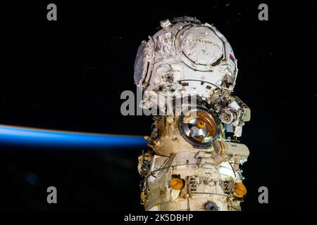 Roscosmos cosmonaut and Expedition 66 Commander Anton Shkaplerov poses ...