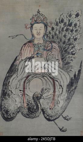 Mahamayuri, between 1644 and 1911 Stock Photo - Alamy