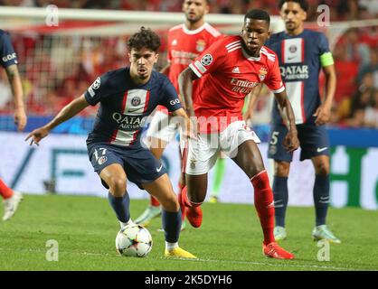 Vitinha of Paris SG during the UEFA Champions League, League phase, MD7 ...