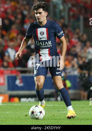 Vitinha of Paris SG during the UEFA Champions League, League phase, MD7 ...