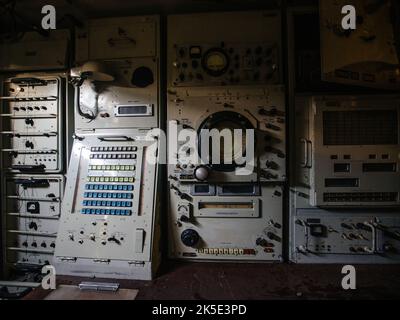 Old military radio communication equipment Stock Photo - Alamy