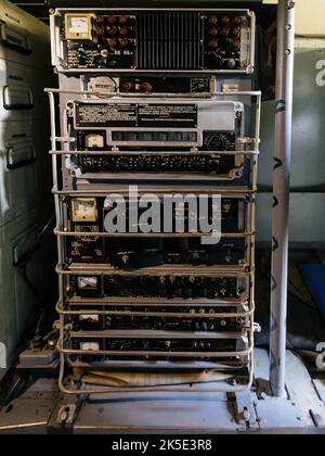 Old military radio communication equipment Stock Photo - Alamy