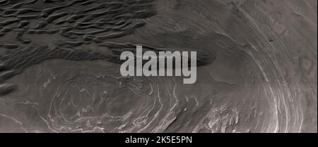 A cliff on the surface of Mars Stock Photo - Alamy