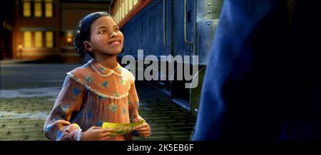 THE POLAR EXPRESS, HERO GIRL, 2004 Stock Photo - Alamy
