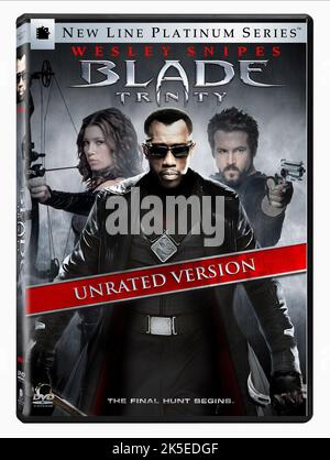 RYAN REYNOLDS, WESLEY SNIPES, JESSICA BIEL, BLADE: TRINITY, 2004 Stock Photo - Alamy
