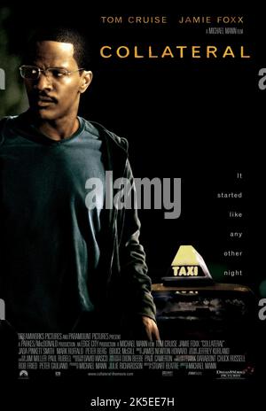 COLLATERAL -2004 POSTER Stock Photo - Alamy