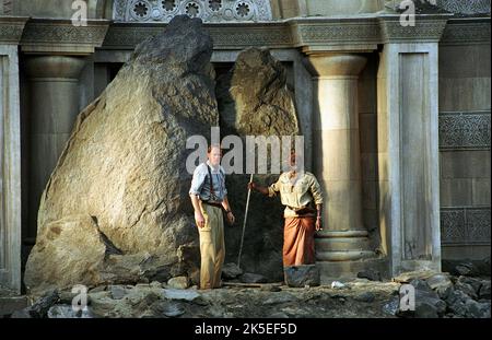 STELLAN SKARSGARD, ANDREW FRENCH, EXORCIST: THE BEGINNING, 2004 Stock ...