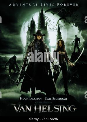 Jackman Poster Van Helsing 2004 Stock Photo Alamy
