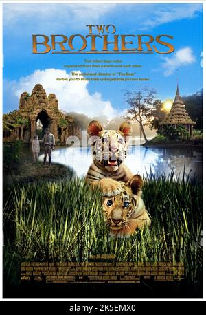 KUMAL, SANGHA THE TIGER CUBS, TWO BROTHERS, 2004 Stock Photo - Alamy