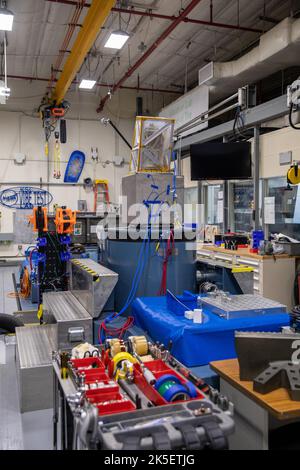 MSolo, a mass spectrometer for lunar research, is installed at Kennedy ...