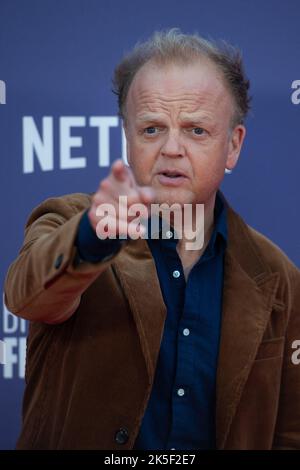 Toby Jones attending The Wonder Premiere as part of the 66th BFI London ...