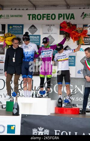 Marco Frigo (Israel Academy) - Trofeo Piva 2022 Stock Photo - Alamy