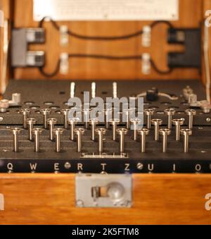 Rotors on a Lorenz machine at The Tunny Gallery, The National Museum of ...