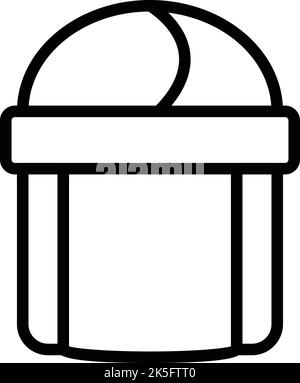 Bedouin headwear icon outline vector. Arabic desert. Islamic culture ...