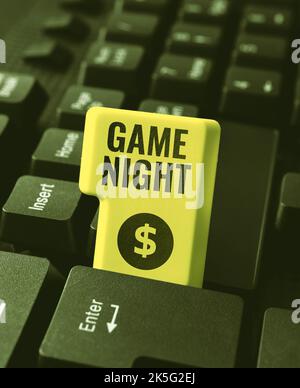 Writing displaying text Bingo. Business showcase game of chance in ...