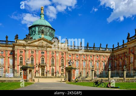 The New Palace, building of the Prussian Baroque, especially the ...