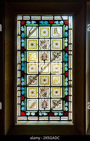 interior of Cragside National trust property in Northumberland Stock ...