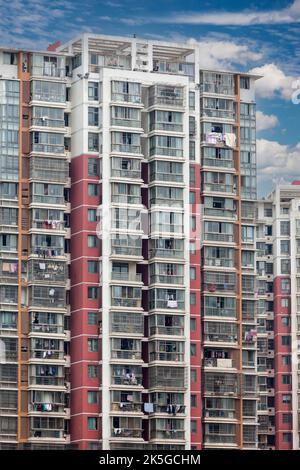 Suzhou, Jiangsu, China. Modern Apartment Building Stock Photo - Alamy