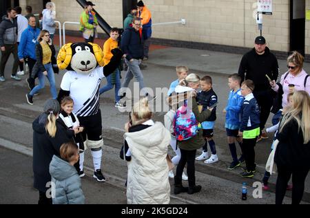 Derby County mascot Rammie before the Sky Bet Championship match at ...