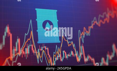 Commodity trading, conceptual illustration Stock Photo - Alamy