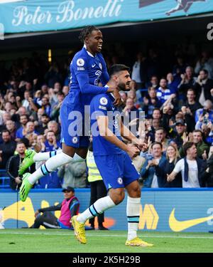 Chelsea's Armando Broja during English Premier League between Chelsea ...