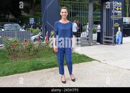 Valentina Vezzali attends the Tennis & Friends event for prevention ...