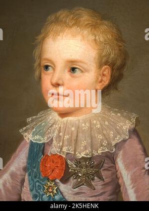 The portrait of Louis-Joseph-Xavier-François, the Crown Prince of ...