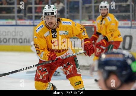 08.10.2022, Ambri, Gottardo Arena, NL: HC Ambri-Piotta - SCL Tigers ...