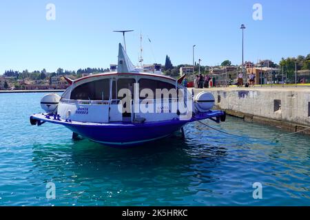 Check-in Area, Ferry Saranda Corfu, Greece, Europe Stock Photo - Alamy