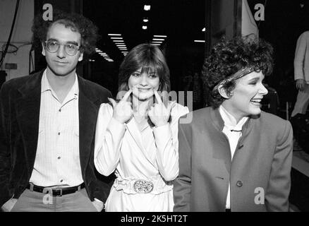 Valerie Bertinelli with Larry David and Maryedith Burrell backstage on ...