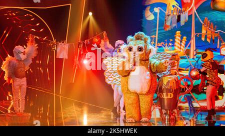 Cologne, Germany. 08th Oct, 2022. The character "The Walrus" is on ...