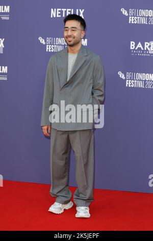 Tim Dessaint attends the UK Premiere of "The Menu" at BFI Southbank ...