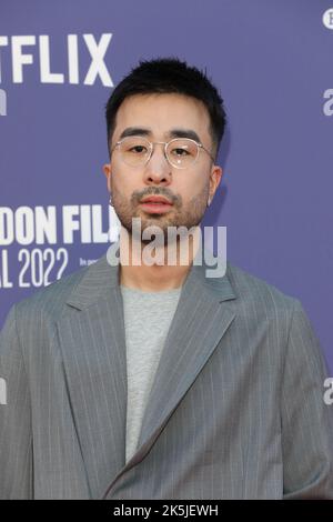 Tim Dessaint attends the UK Premiere of "The Menu" at BFI Southbank ...
