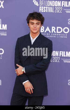 Íker Sánchez Solano attends UK premiere of ''Bardo, False Chronicle Of ...