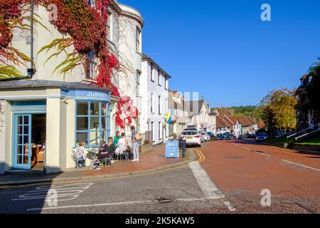 Robertsbridge East Sussex UK Village Sign Stock Photo - Alamy