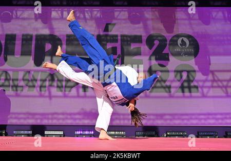 Helios Latchoumanaya French handisport judoka and Artus, French actor ...