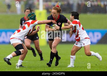 Canada's Alex Tessier during the Women's Rugby World Cup pool B match ...
