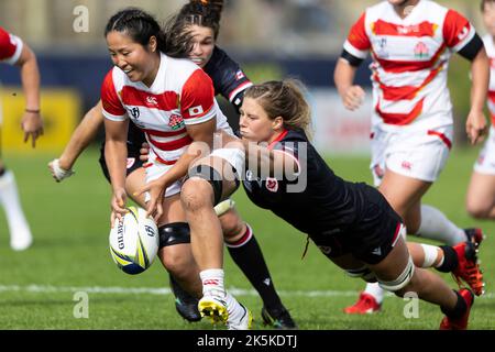Japan's Ayasa Otsuka during the Women's Rugby World Cup group stage ...