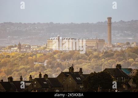 Listers Mill in Bradford, West Yorkshire, which has recently been ...