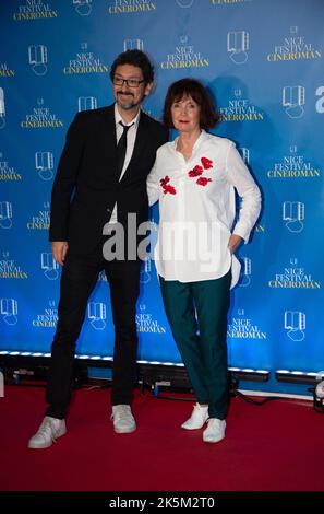 Nicolas Bedos and David Foenkinos attending the literary prize ceremony ...