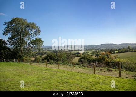 View of the Marshwood Vale, a stunningly beautiful valley in rural ...