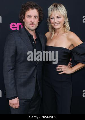 Hollywood, CA, USA; Actor JACK CARTER and his wife ROXANNE CARTER are ...