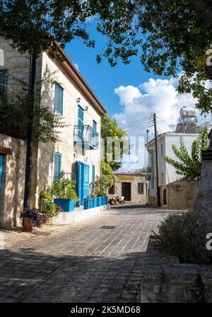 Pano Arodes village centre situated on the Laona plateau. Paphos ...