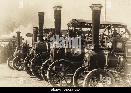 Self-propelled steam powered fire engine built by the Manchester ...