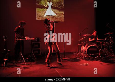 Nava during the Concert at Roma Europa Festival 2022 on October 8, 2022 ...