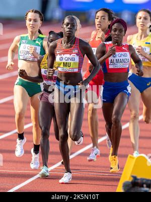 Olha Lyakhova, Rose Mary Almanza, Athing Mu and Halimah Nakaayi ...